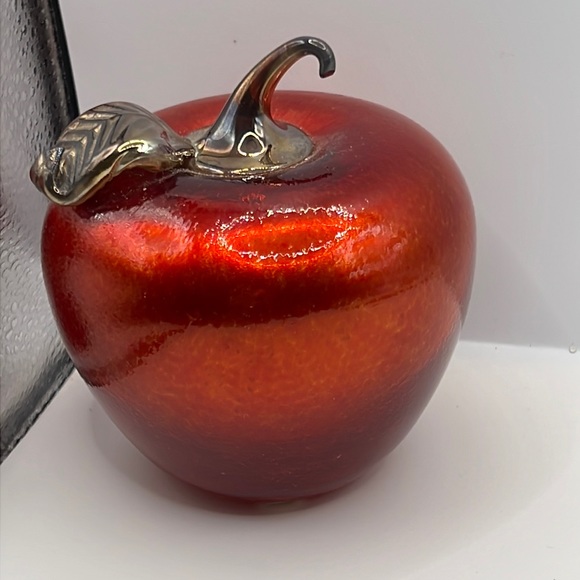 Jesse Kelly | Art | Vintage Jesse Kelly Art Glass Apple | Poshmark